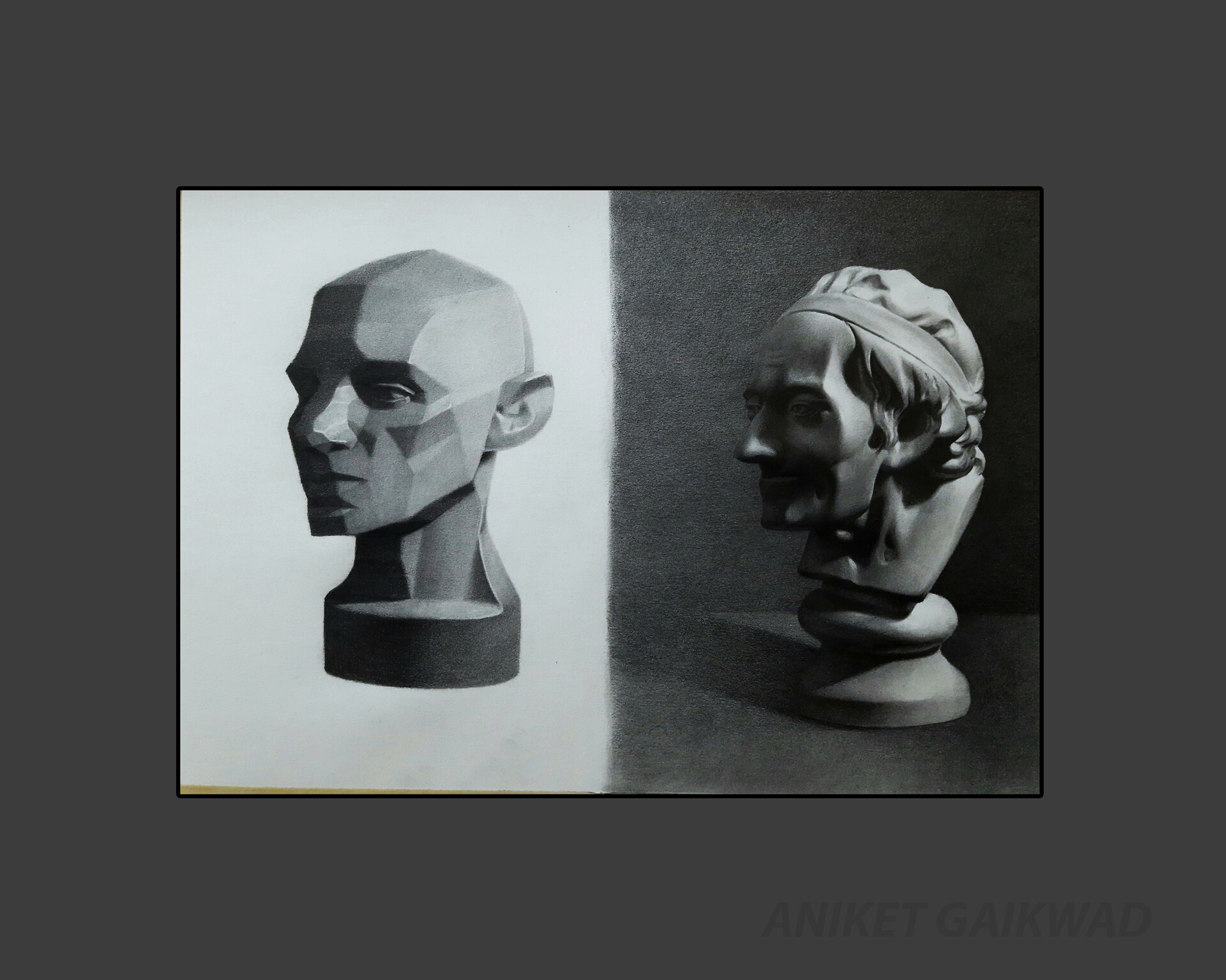 ArtStation - Griphite Head Study