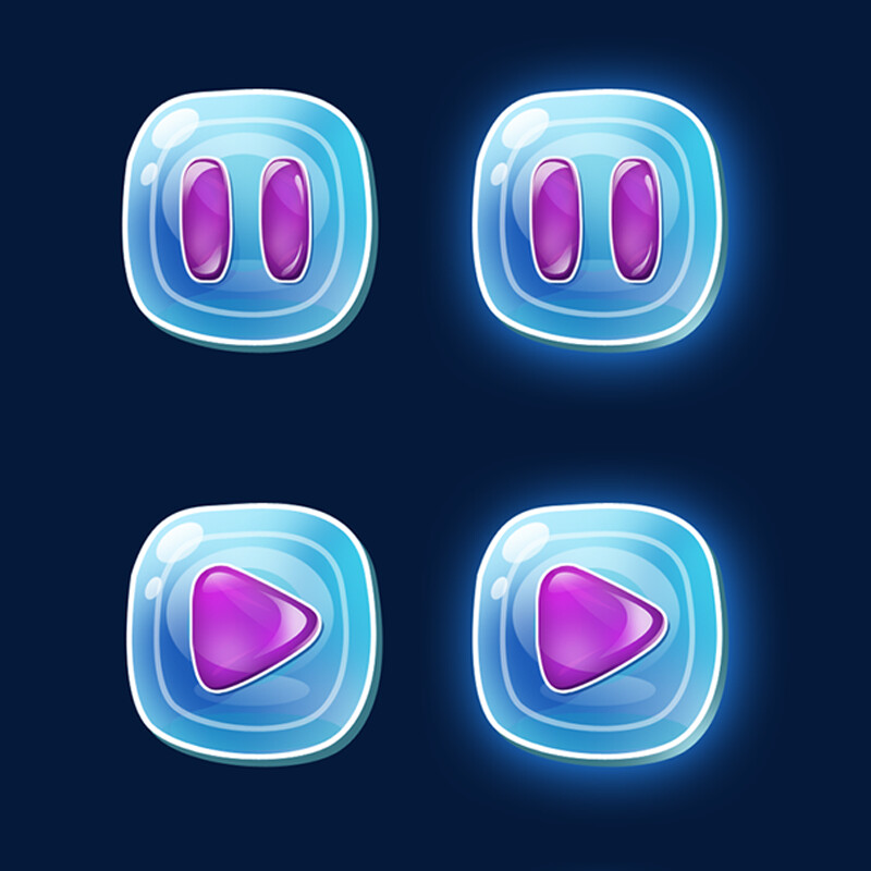 ArtStation - Buble icons