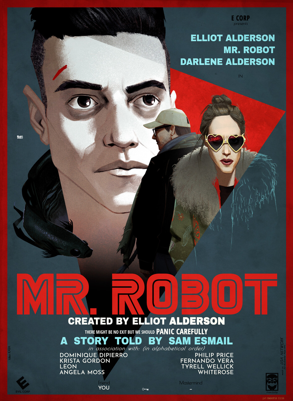 Michel Donze - Goodbye Friend - Mr. Robot x Huis-Clos