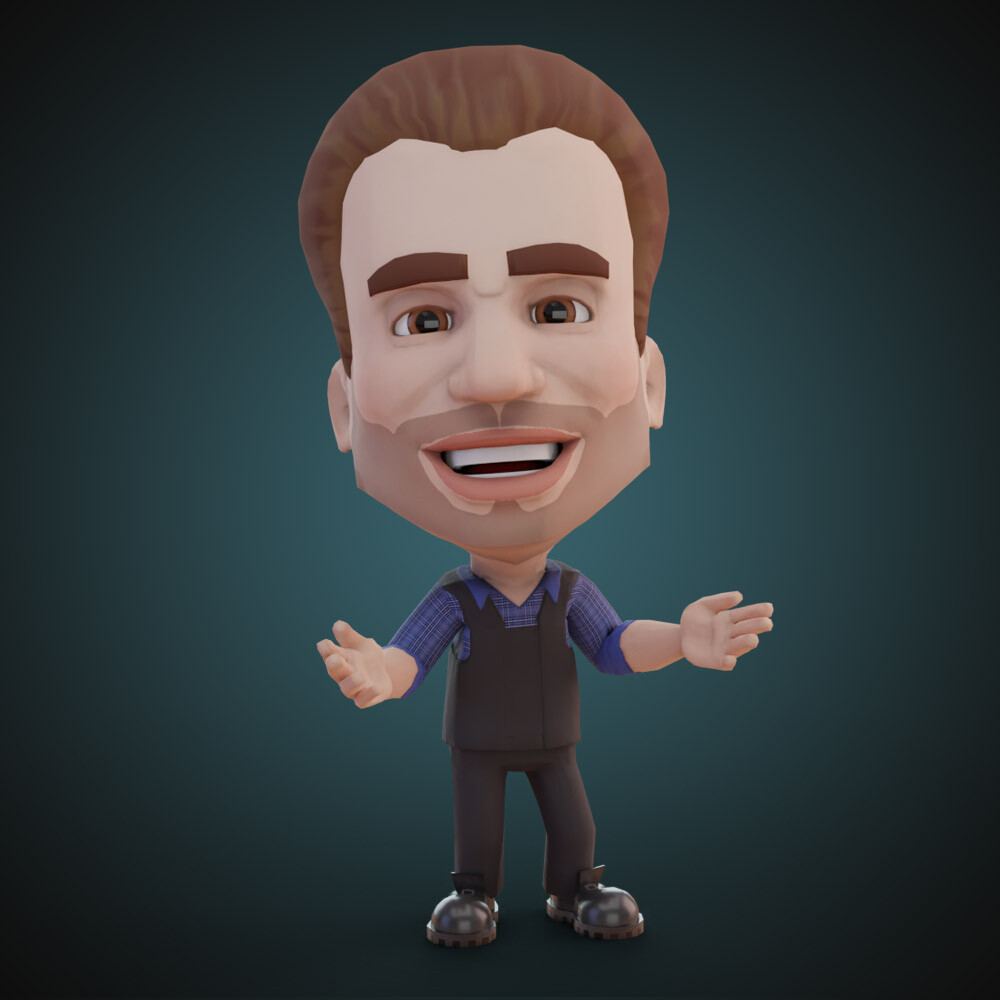 ArtStation - Comic Avatar - Realtime