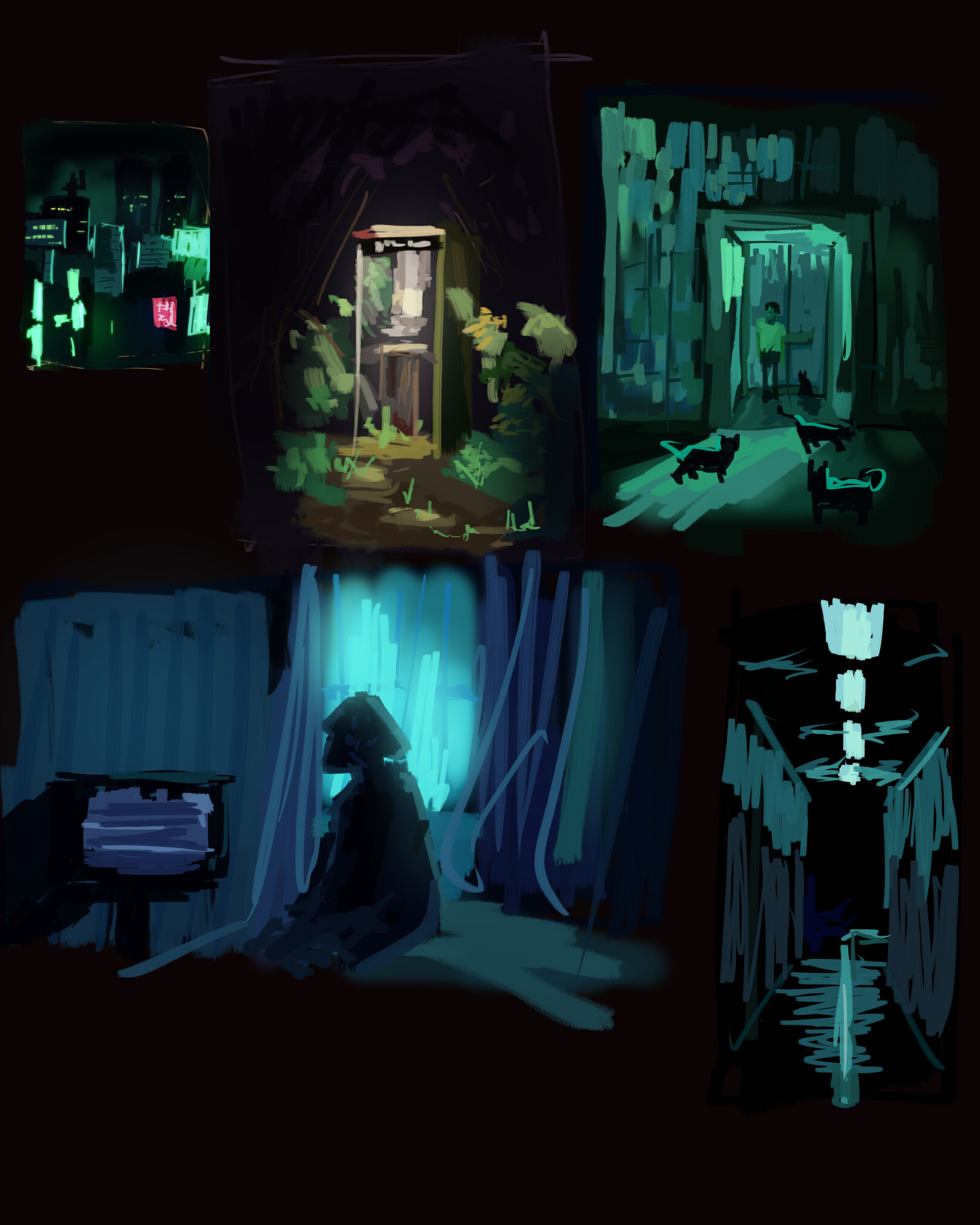 ArtStation - Aesthetic lighting exercises