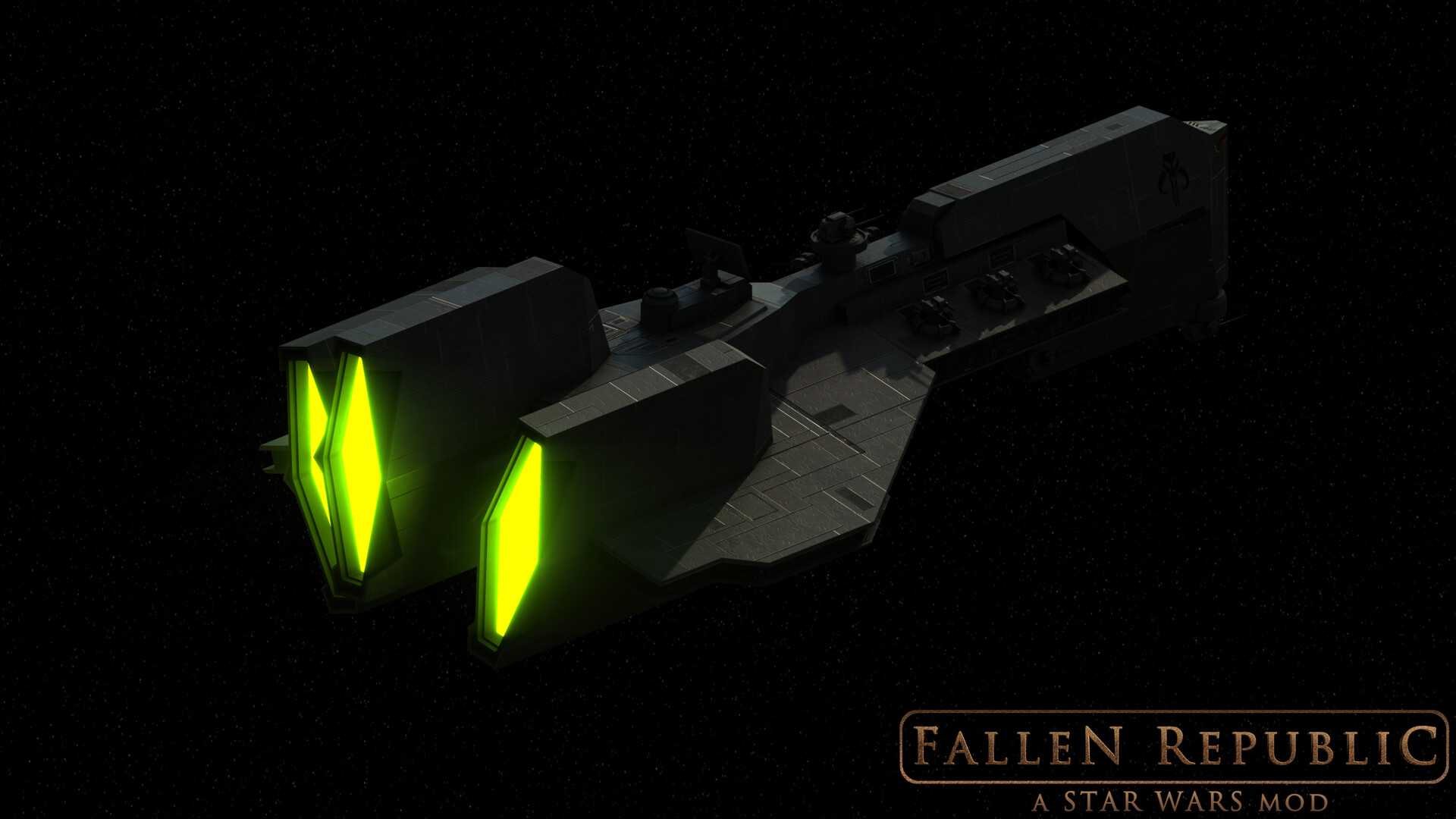 Daniel T. - Fallen Republic Mandalorian Crusader- class Corvette