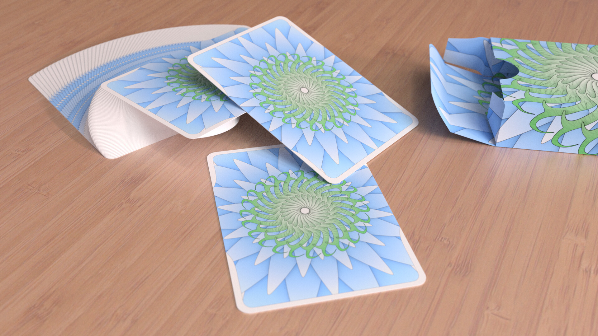 ArtStation - Playing Card Product Visualizations