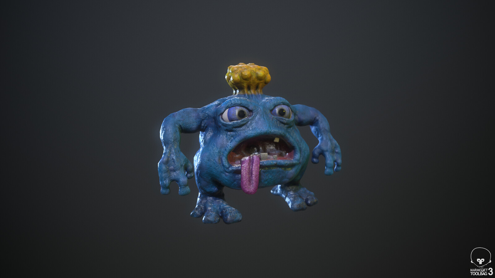 Ben Loader - Creature Sculpt - Grundit