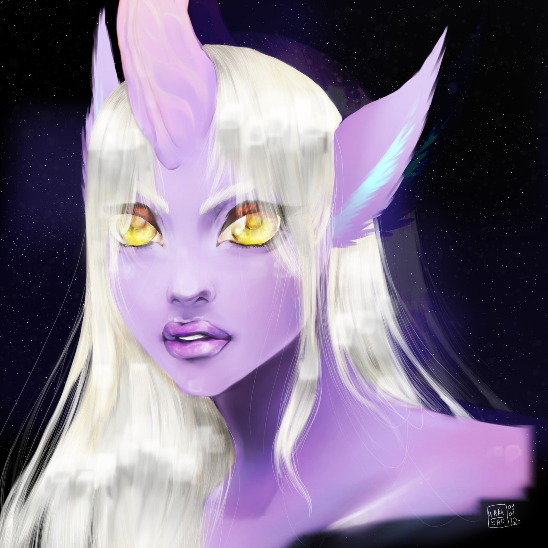 ArtStation - Soraka from League of legends