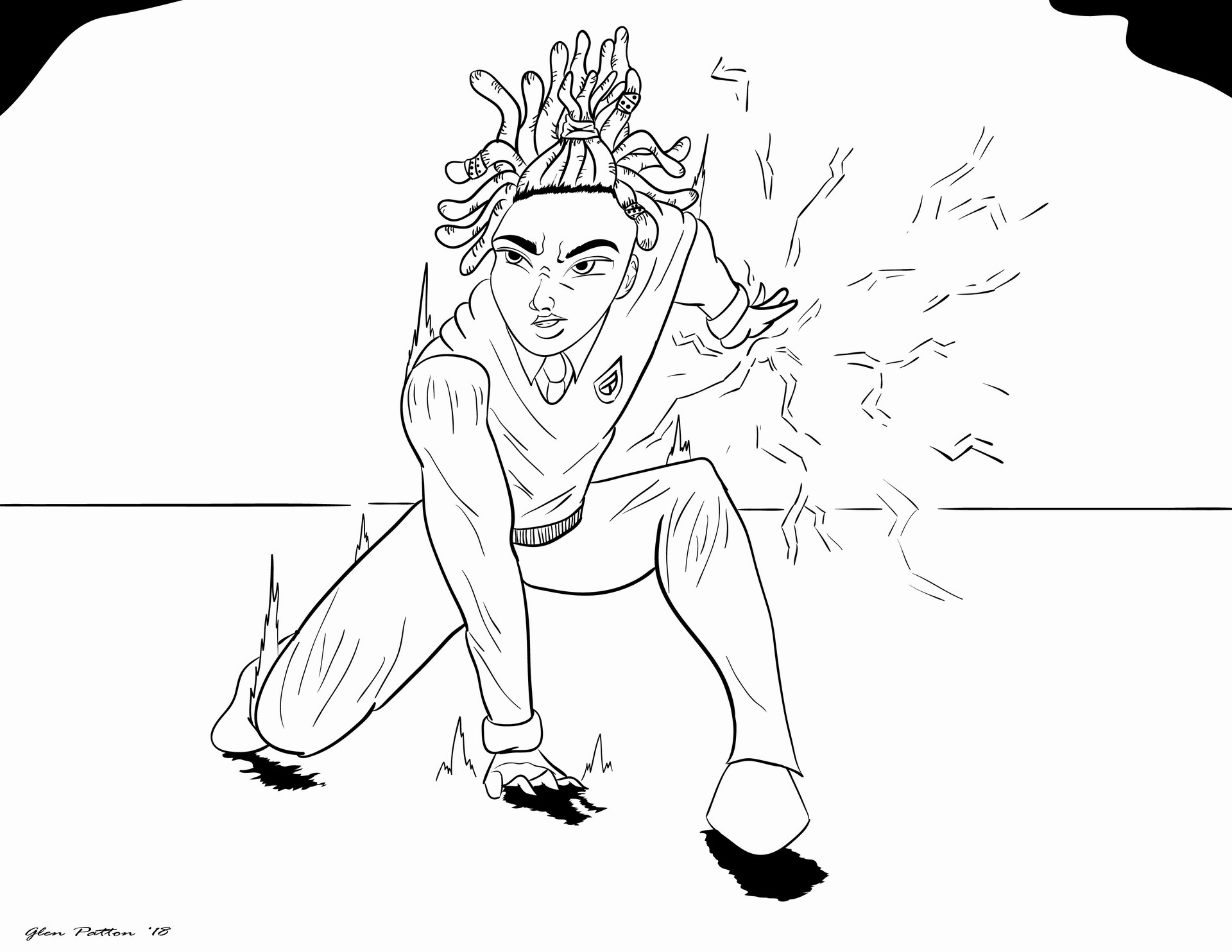 ArtStation - Jumping Into Action