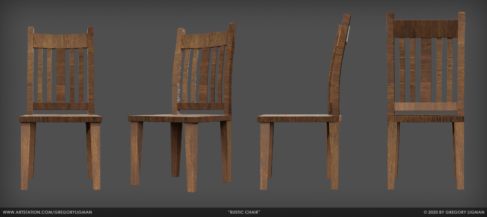 Gregory Ligman - Rustic Chair - Design Layout
