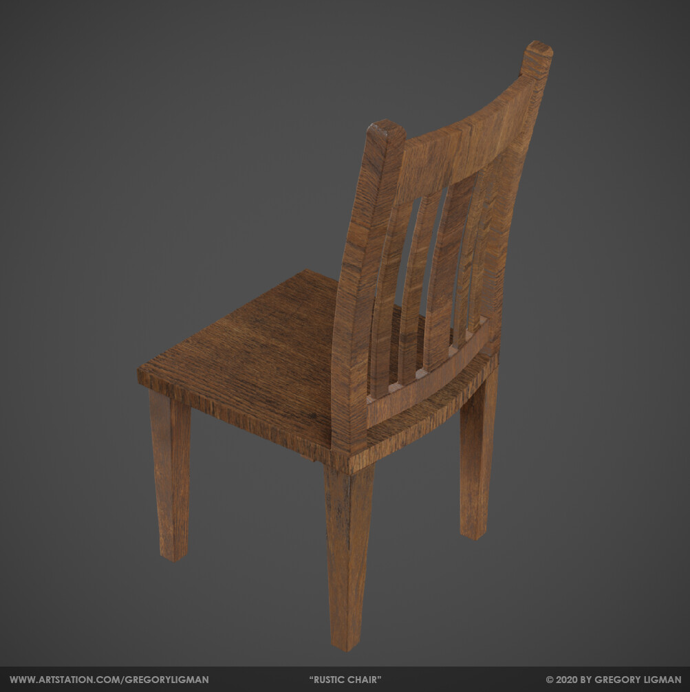 Gregory Ligman - Rustic Chair - Design Layout