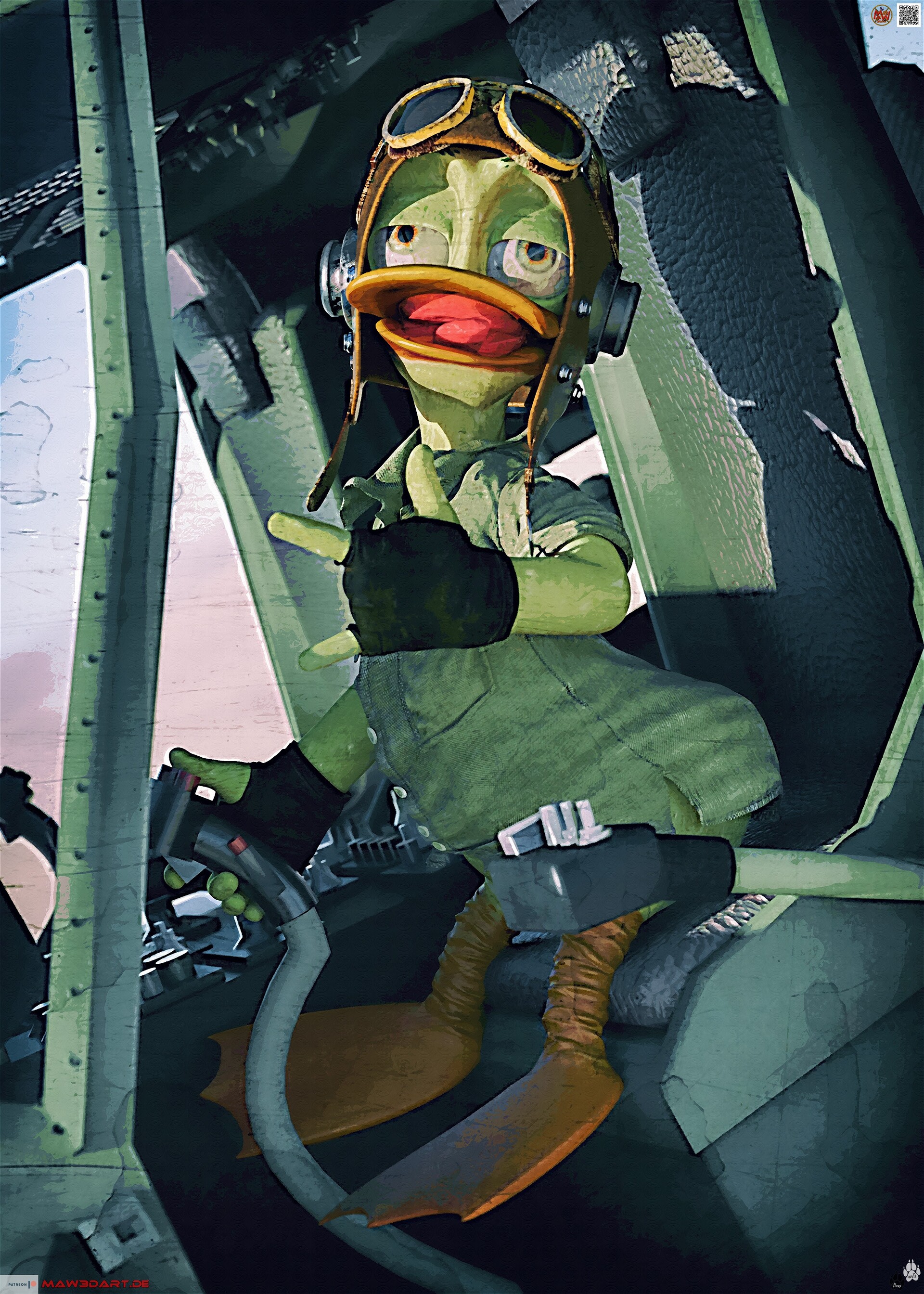 ArtStation - The D-Team: Crazy MurDuck