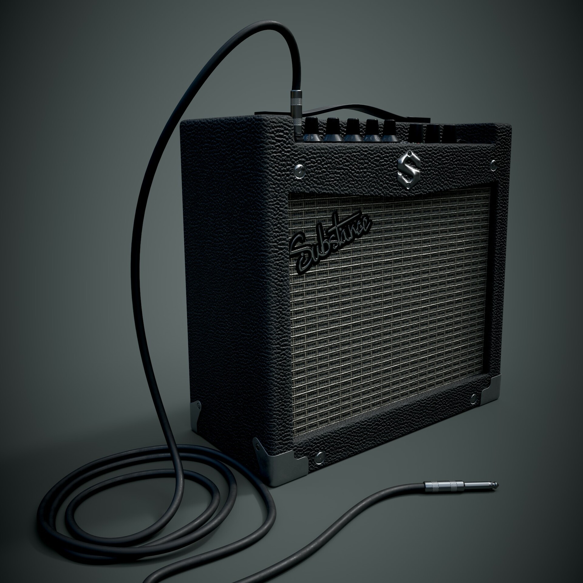 ArtStation - Guitar AMP