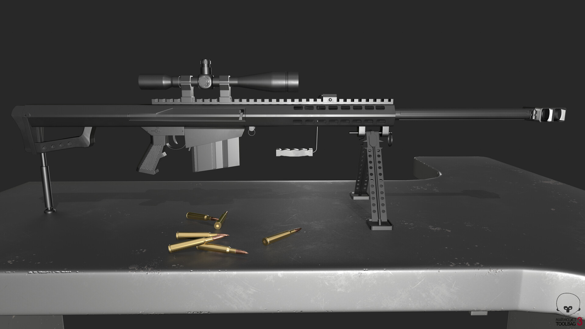 ArtStation - Barrett M82