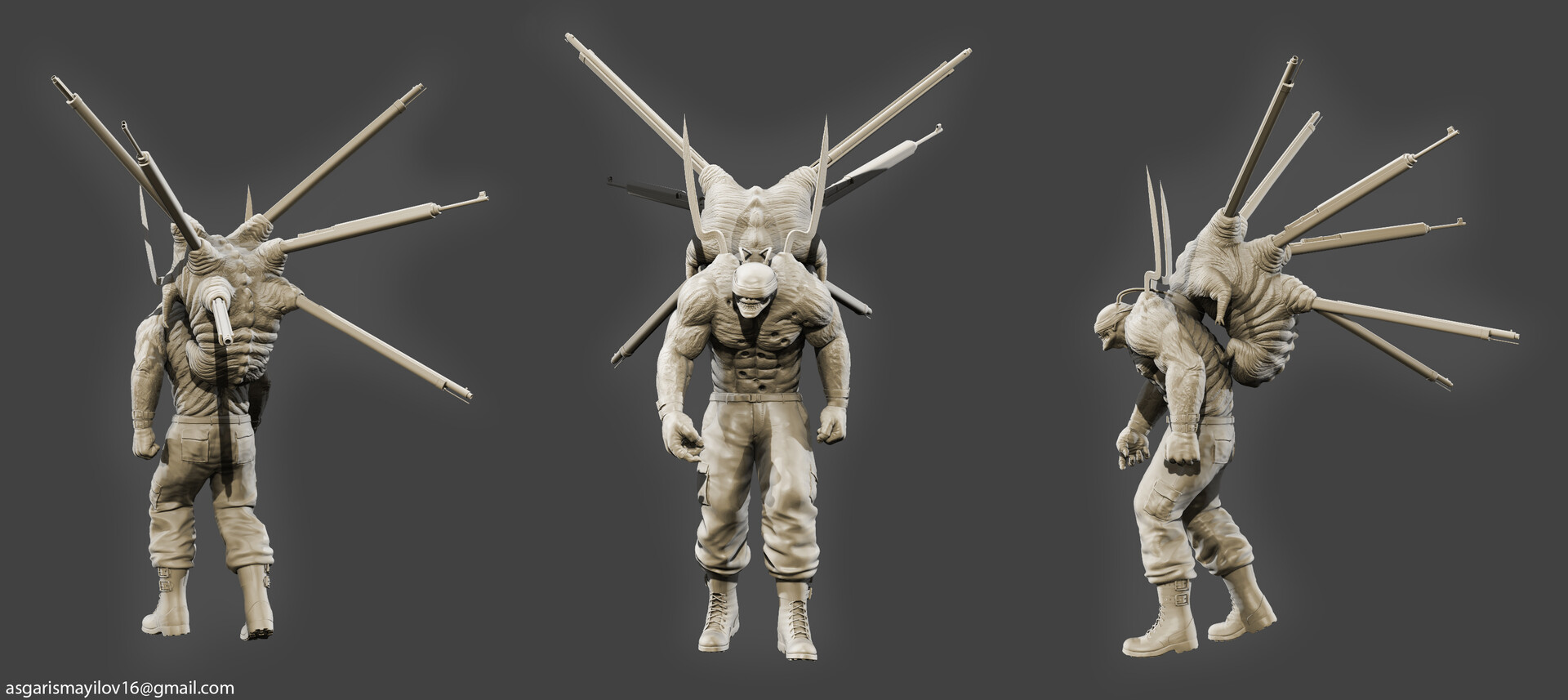 ArtStation - Marksman - (The Suffering)