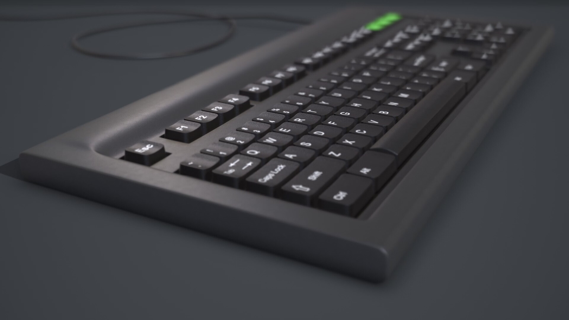 ArtStation - Keyboard (Product Modeling)