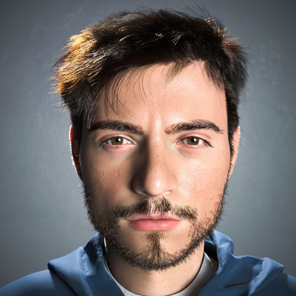 ArtStation - Digital Self-portrait