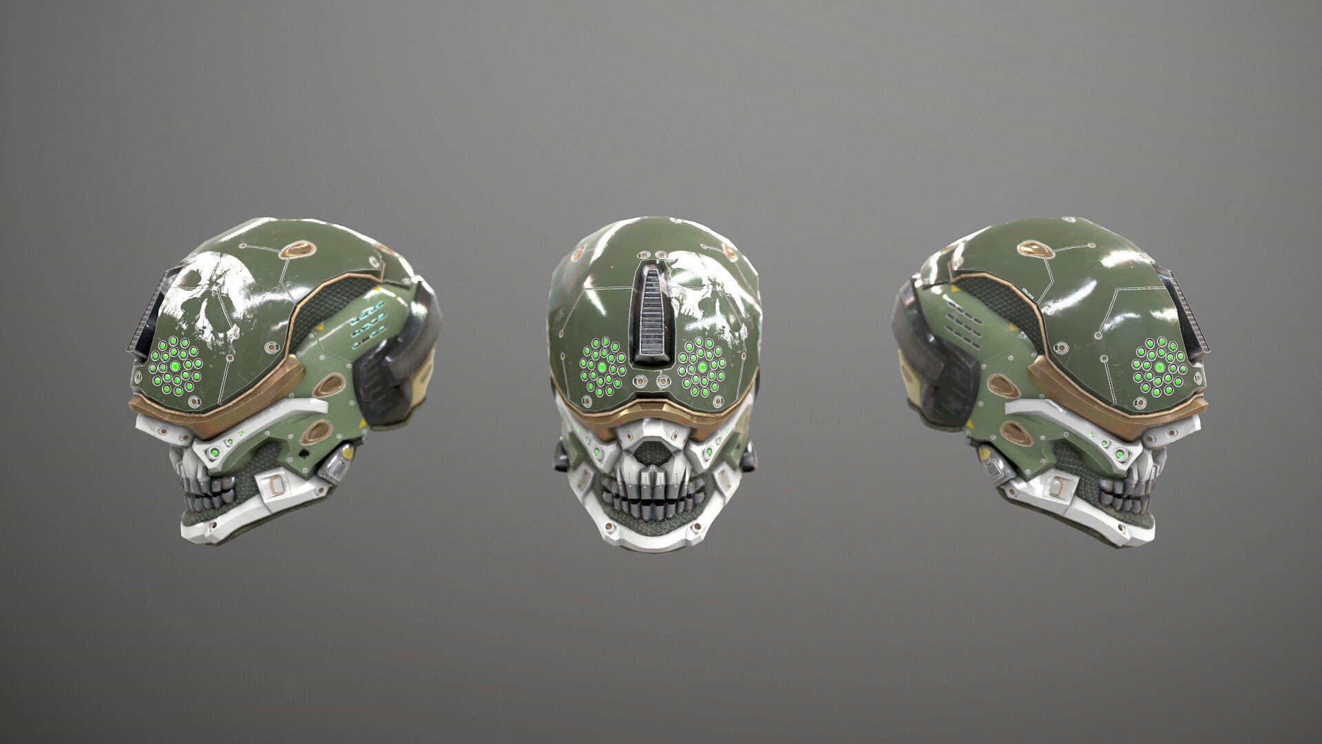 ArtStation - Mech Helmet