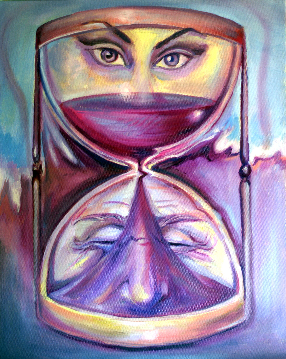 ArtStation - Oil painting: Time and Age