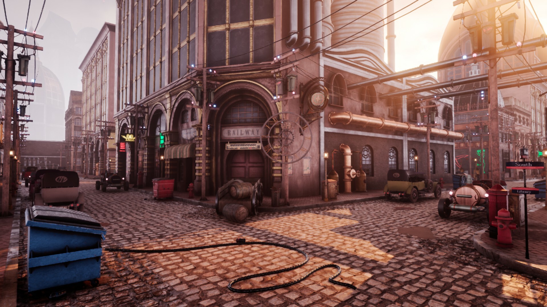 Leartes Studios - SteamPunk / Victorian Environment Megapack