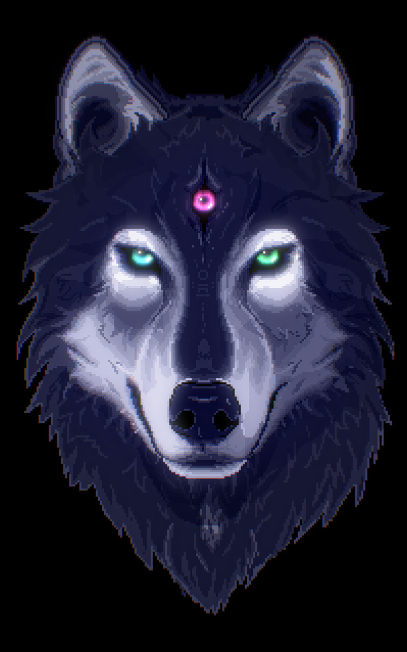 ArtStation - Third Eye Wolf