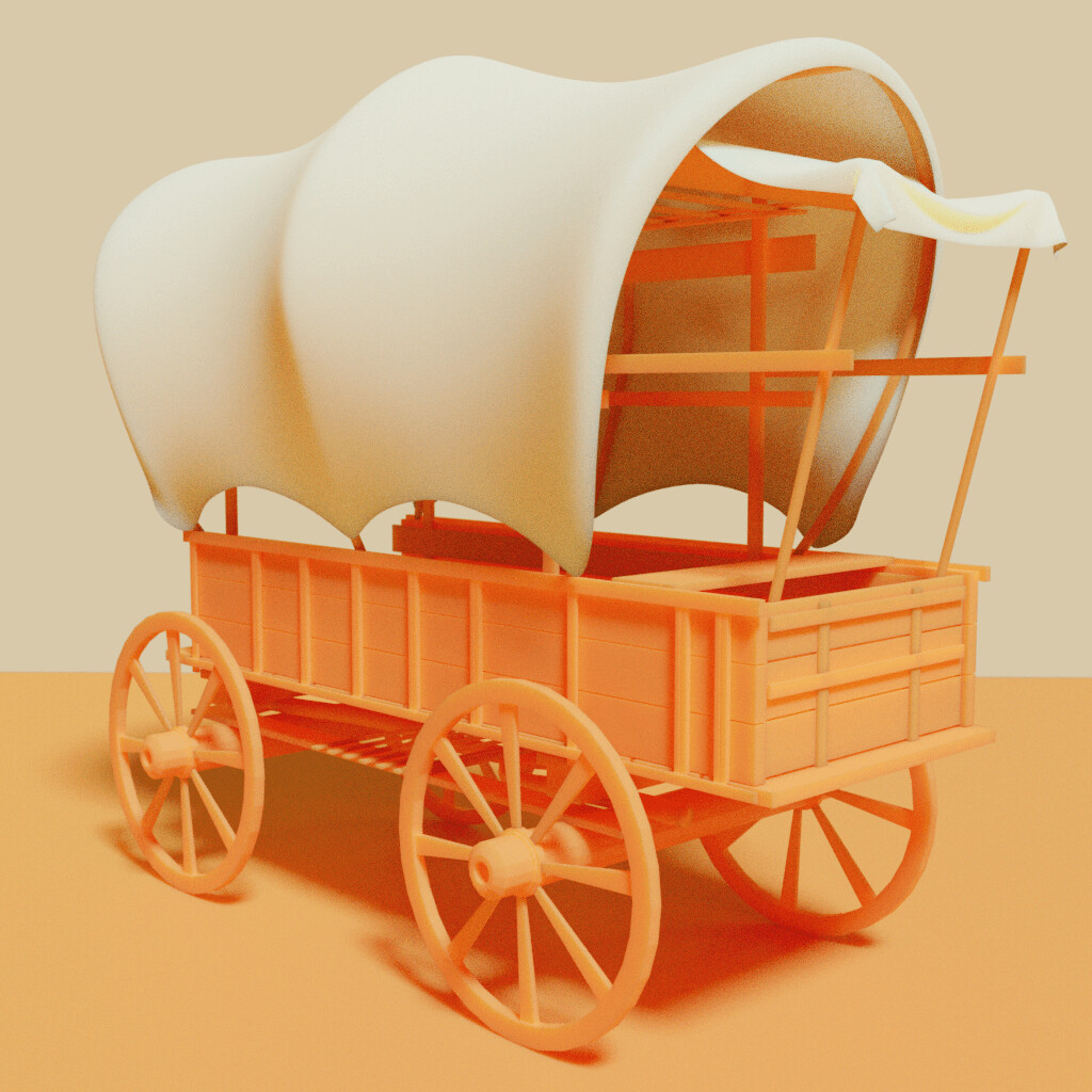 ArtStation - Orange Cart