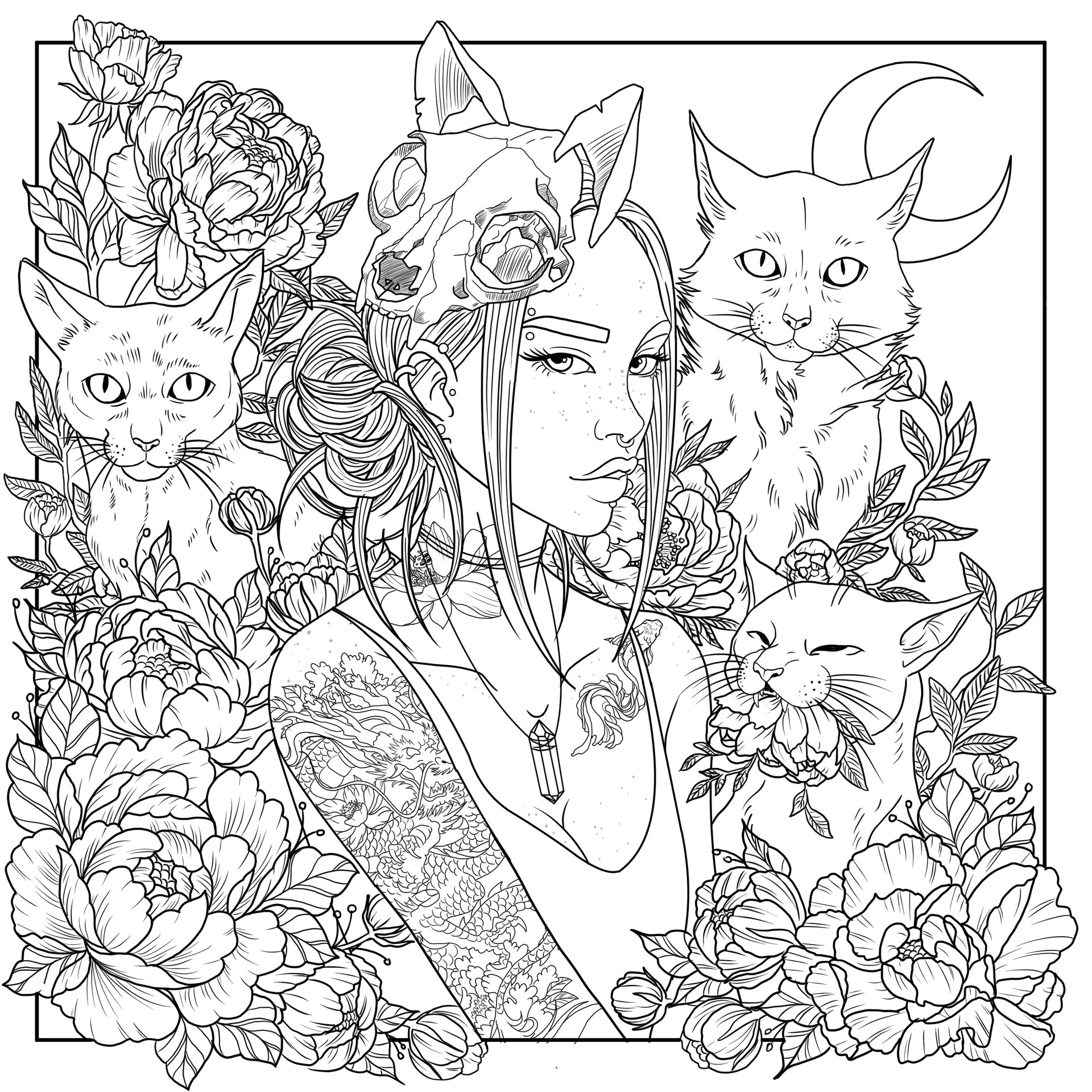 ArtStation - Cat Lady