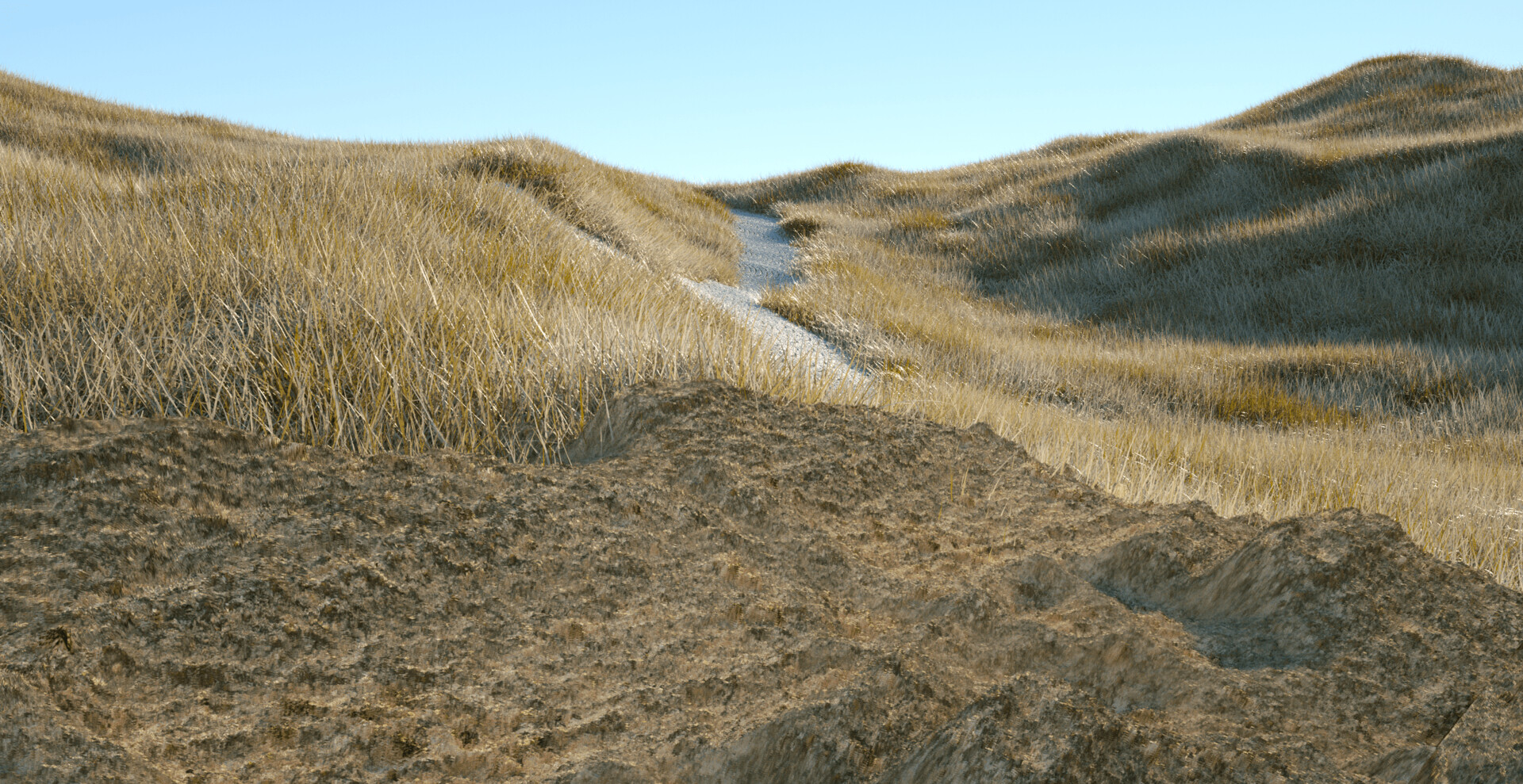 ArtStation - Grassy Hill