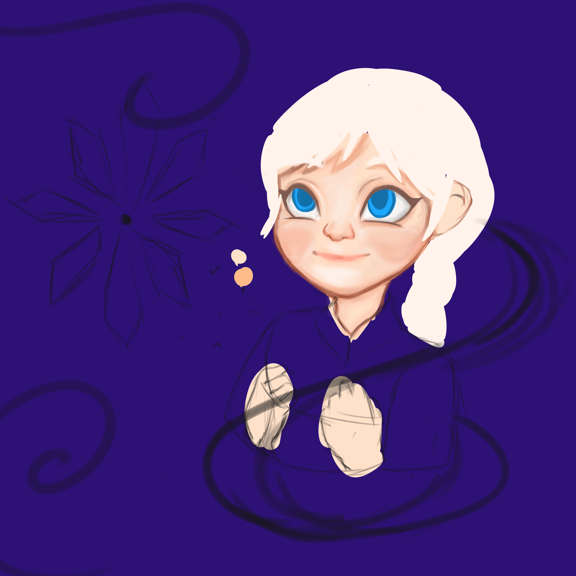 Little Elsa Fan Art