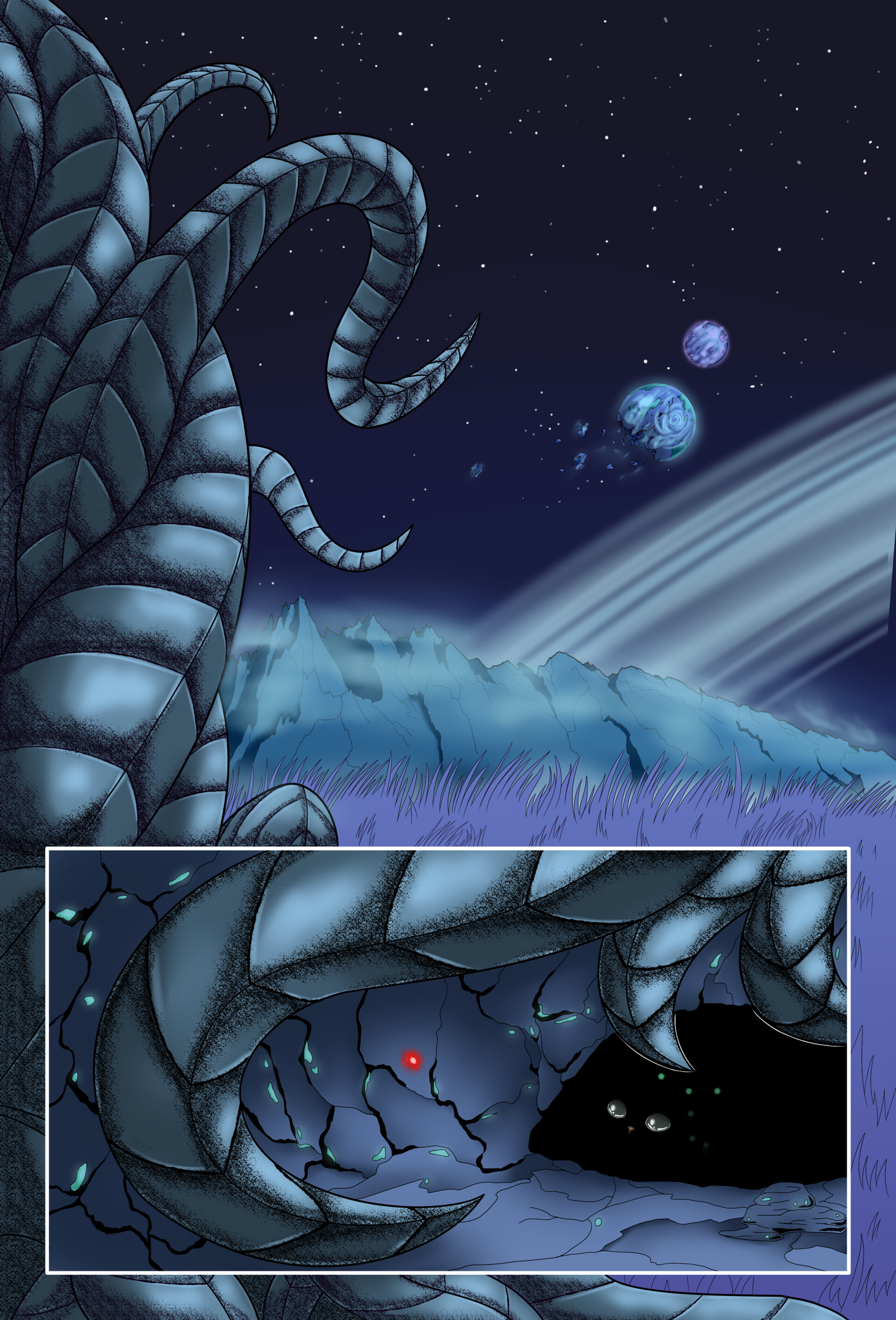 ArtStation - fragment of the comic "spheres 10.09".