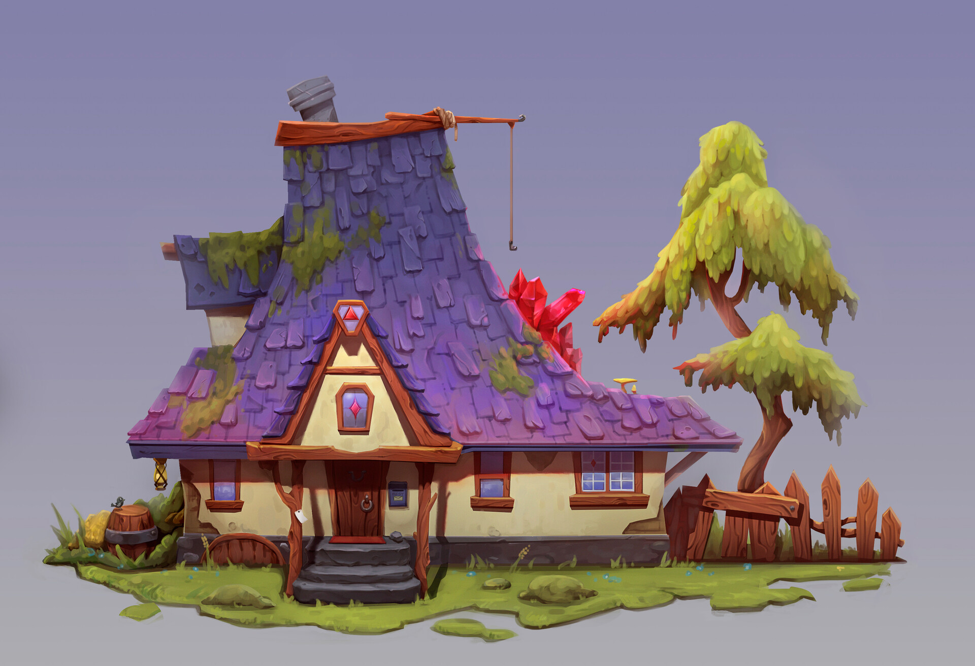 ArtStation - Wizard's house