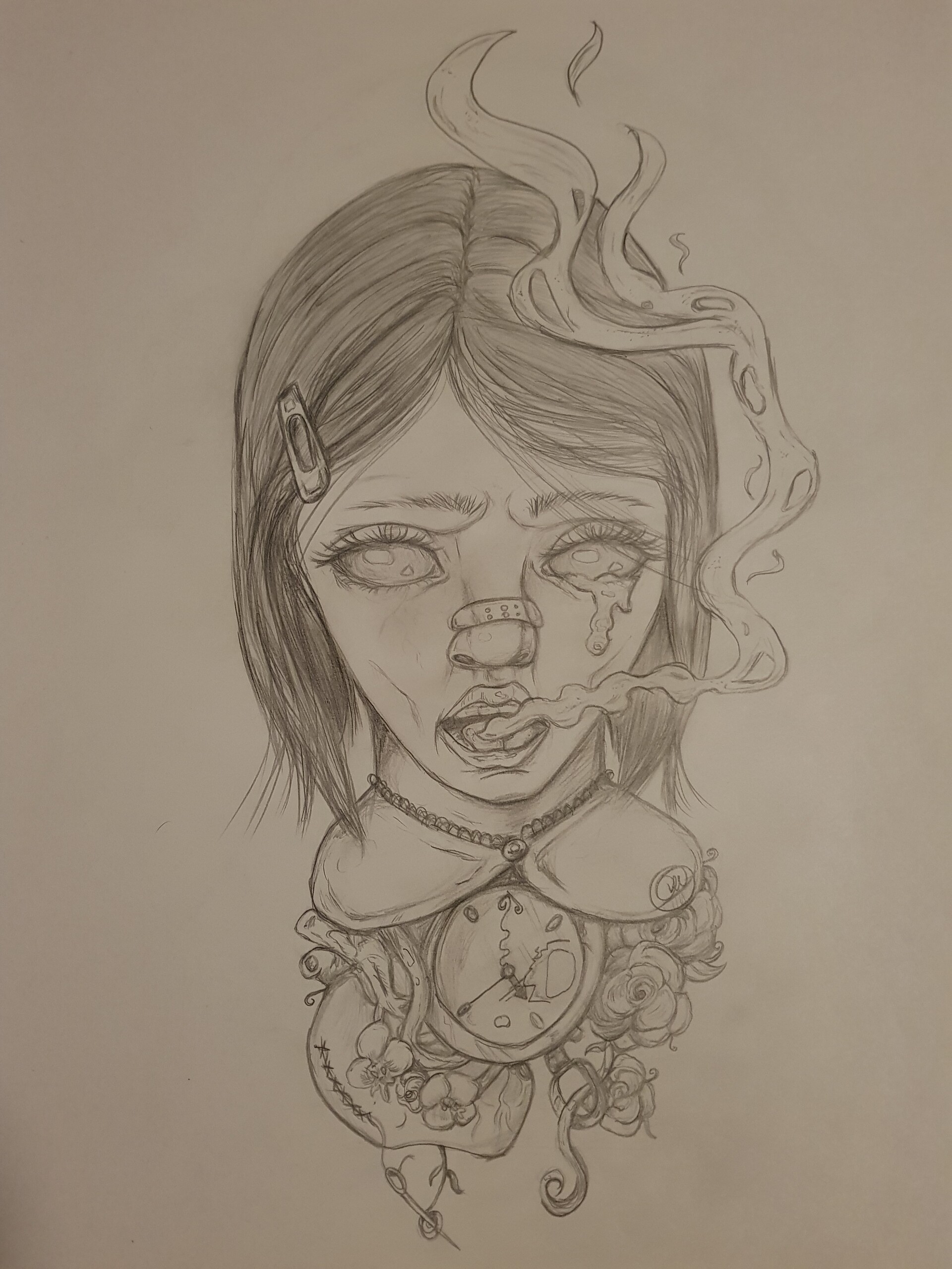 ArtStation - Time to heal - pencil