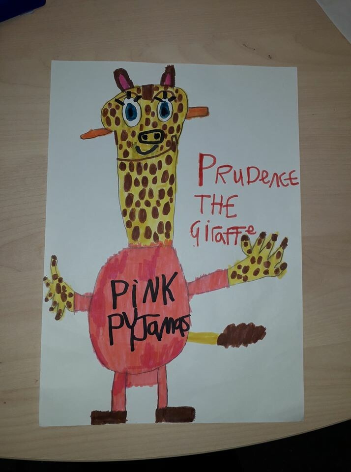 ArtStation - Prudence The Giraffe Drawing