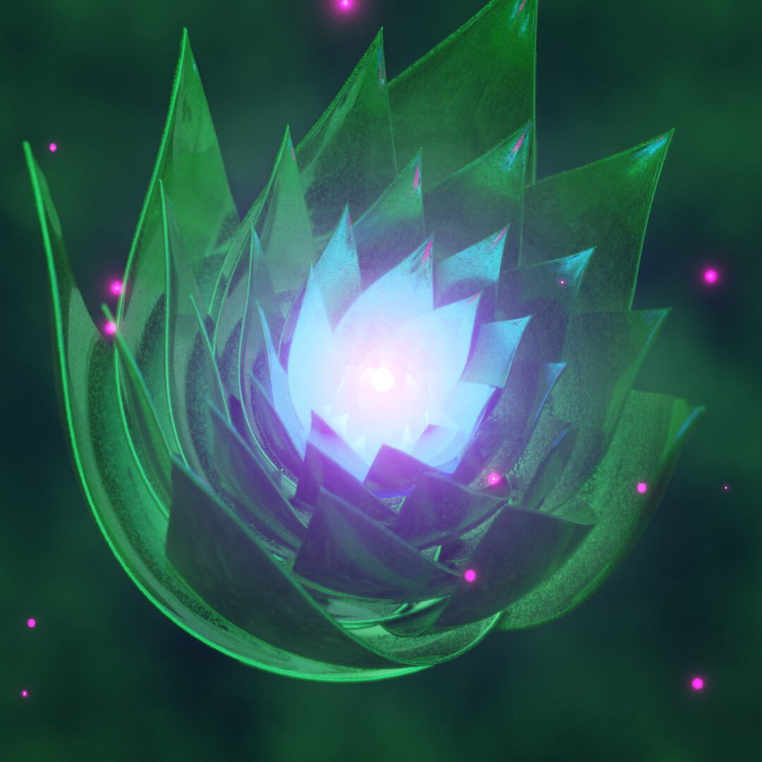 ArtStation - Space Flower