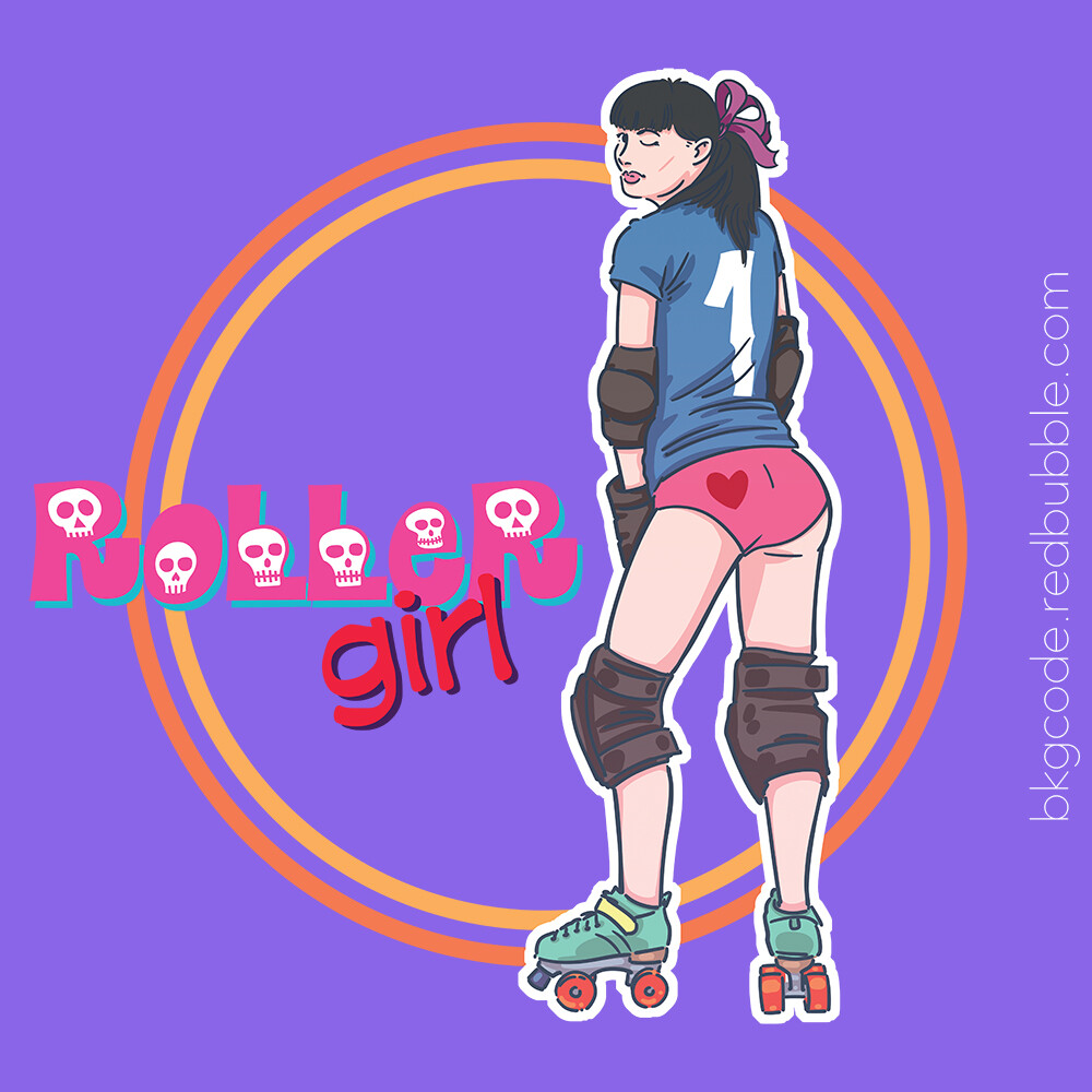 ArtStation - Roller girl