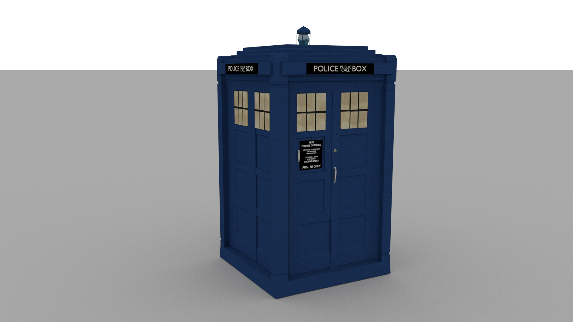 ArtStation - The Tardis