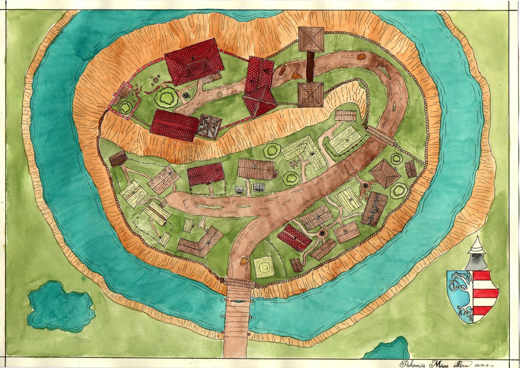 ArtStation - Town of Jovar