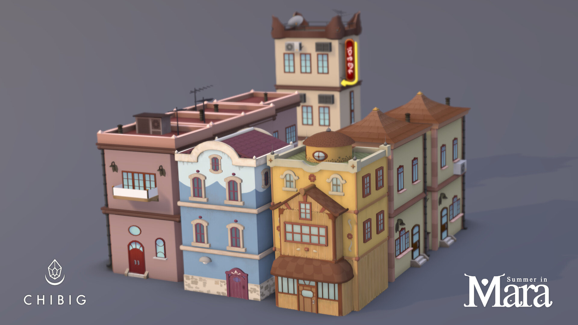 Paloma Pipeleers Torres - Summer in Mara: Buildings