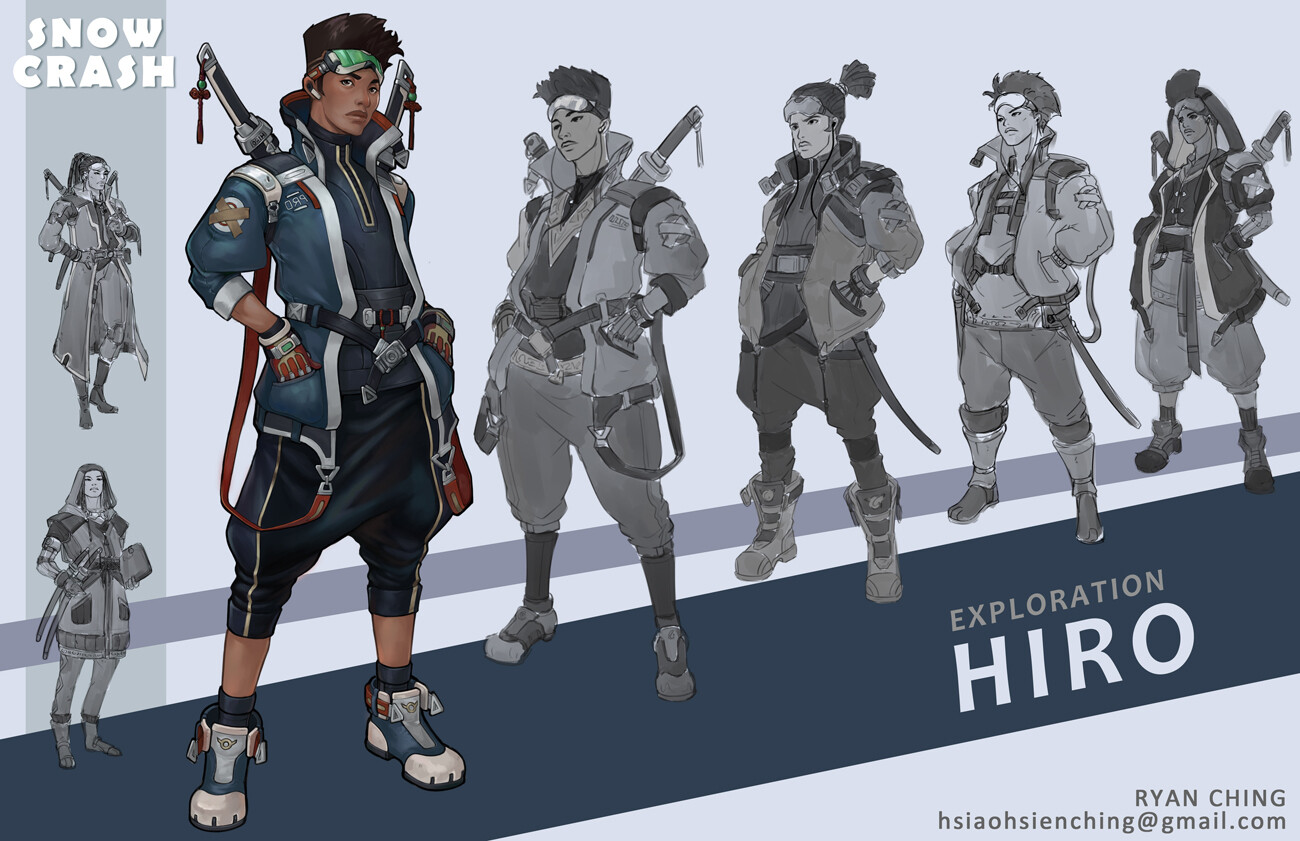 R Ching - Snow Crash Fan Project