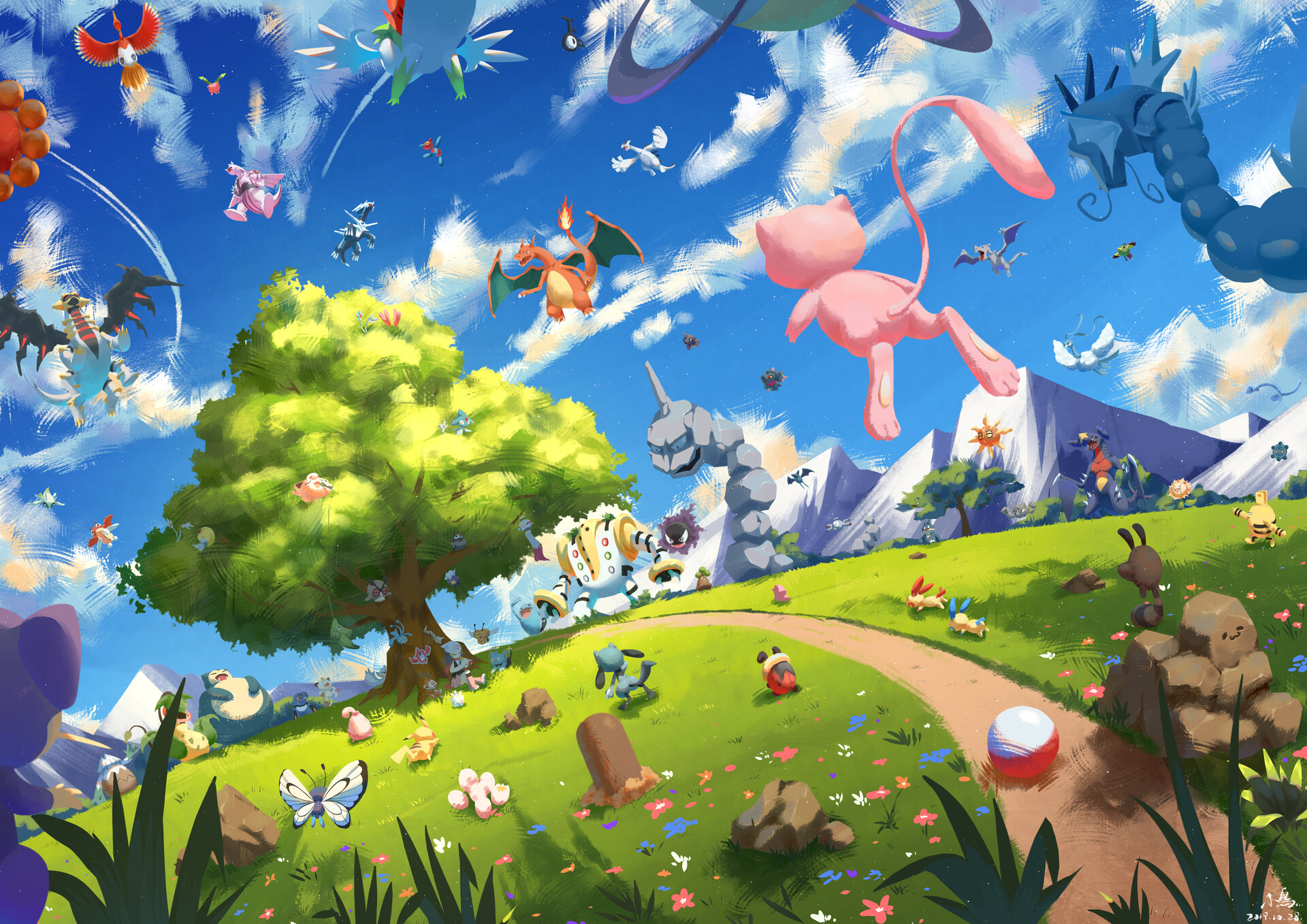 ArtStation - Pokémon generation 4