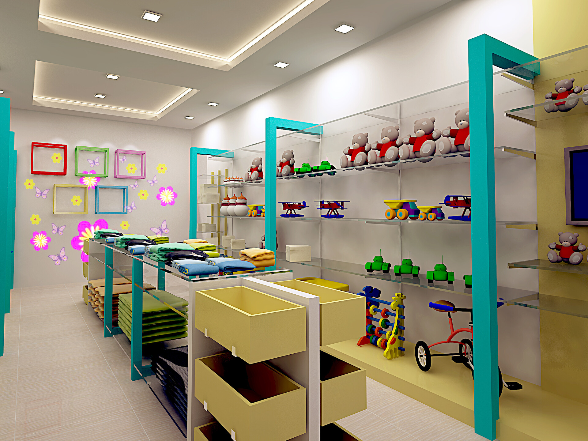 ArtStation - Retail Store Visualization