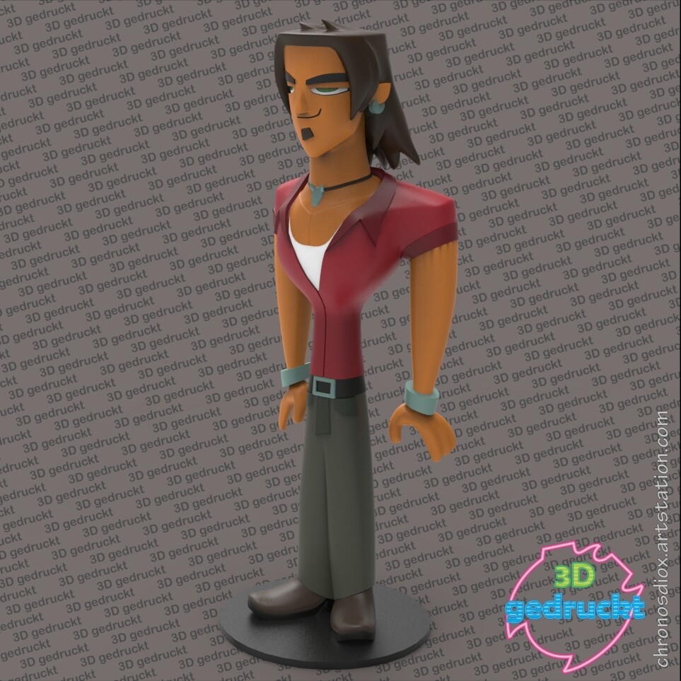 ArtStation - Alejandro from Total Drama figure design