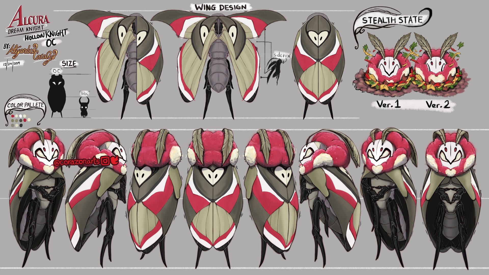 Alejandro Carazo - Hollow Knight OC | Alcura Dream Knight