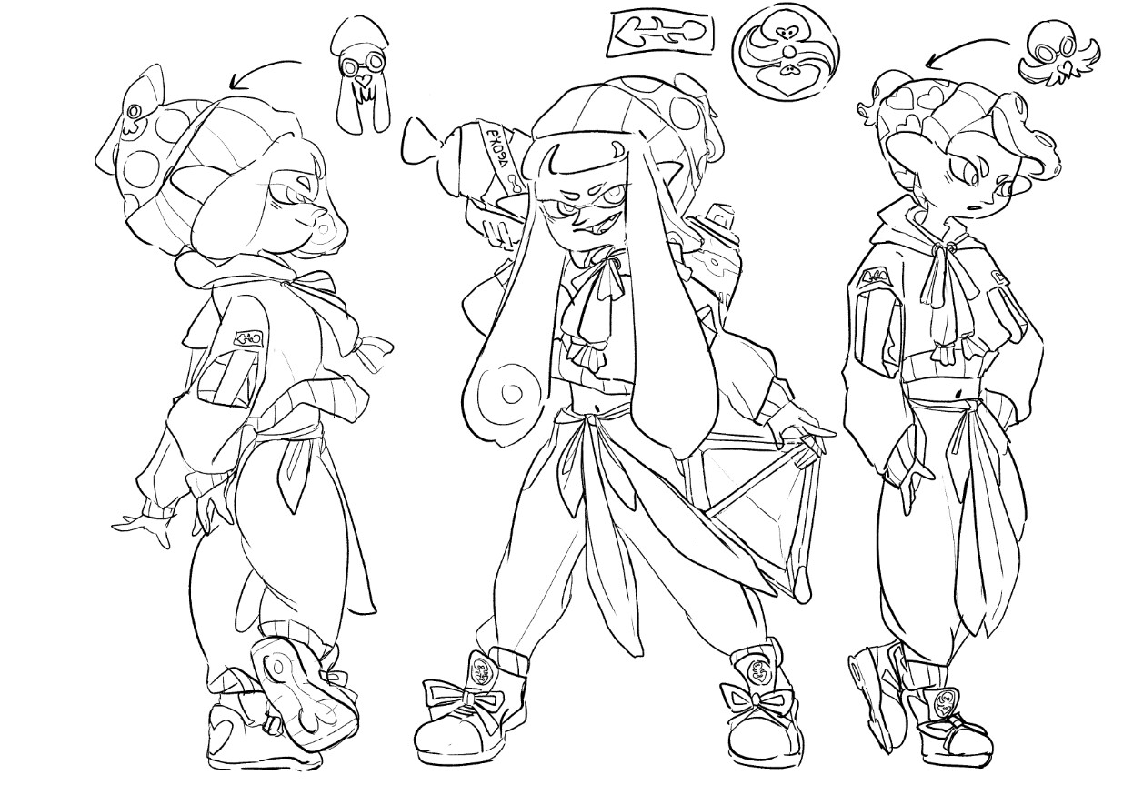 ArtStation - Splatoon fanart compilation