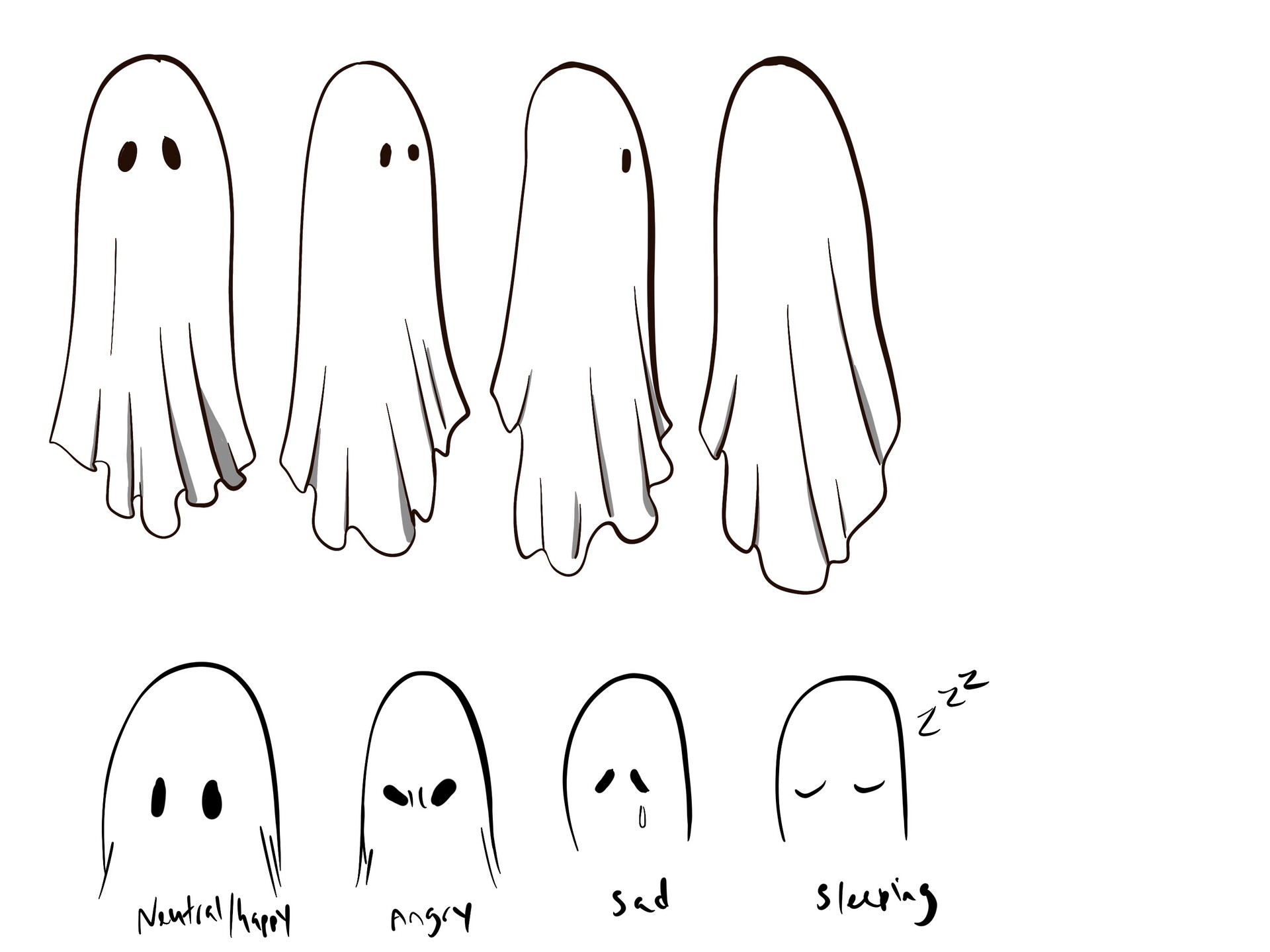ArtStation - Ghost Turnaround
