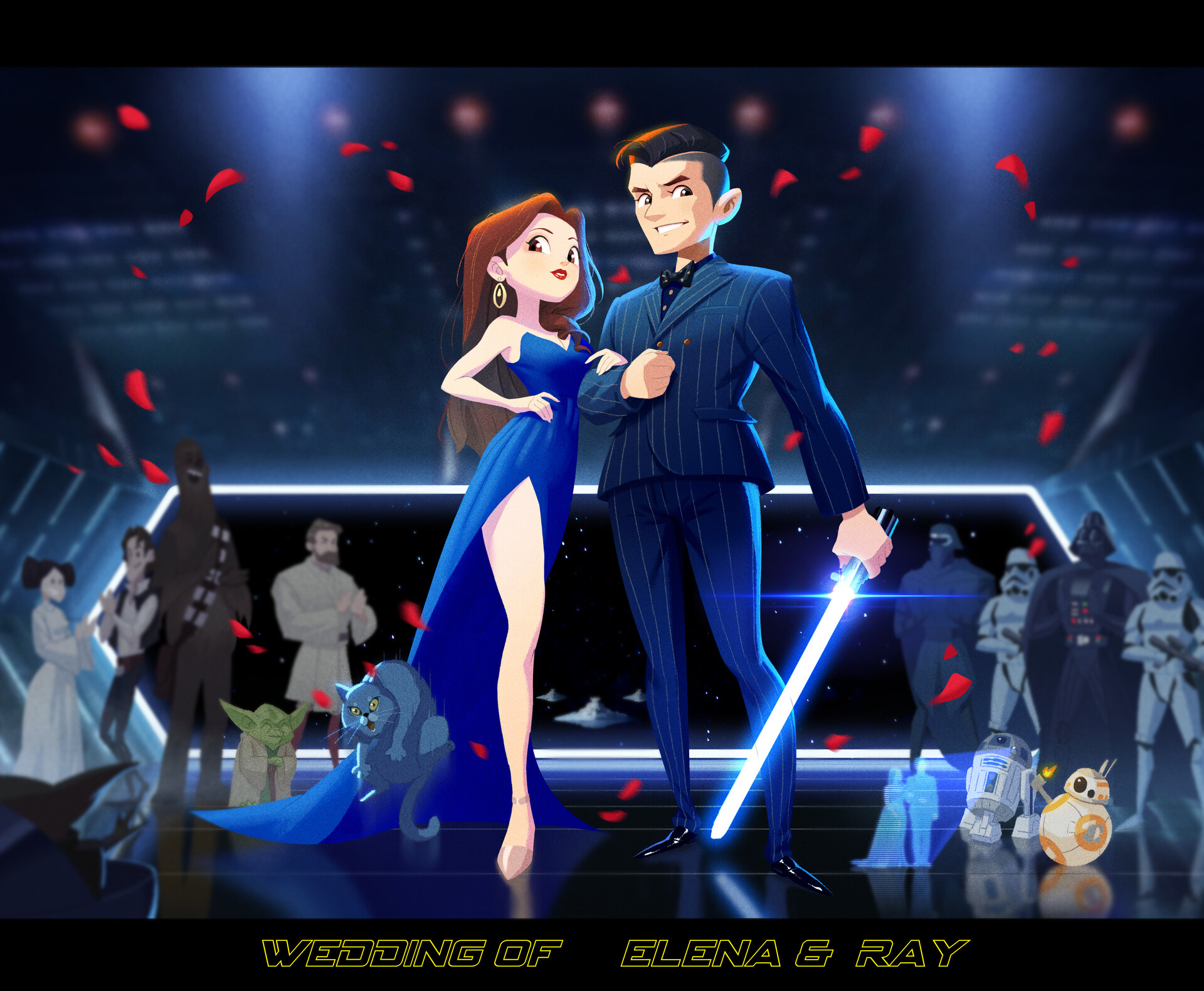 ArtStation - The Wedding Of Elena ＆ Ray
