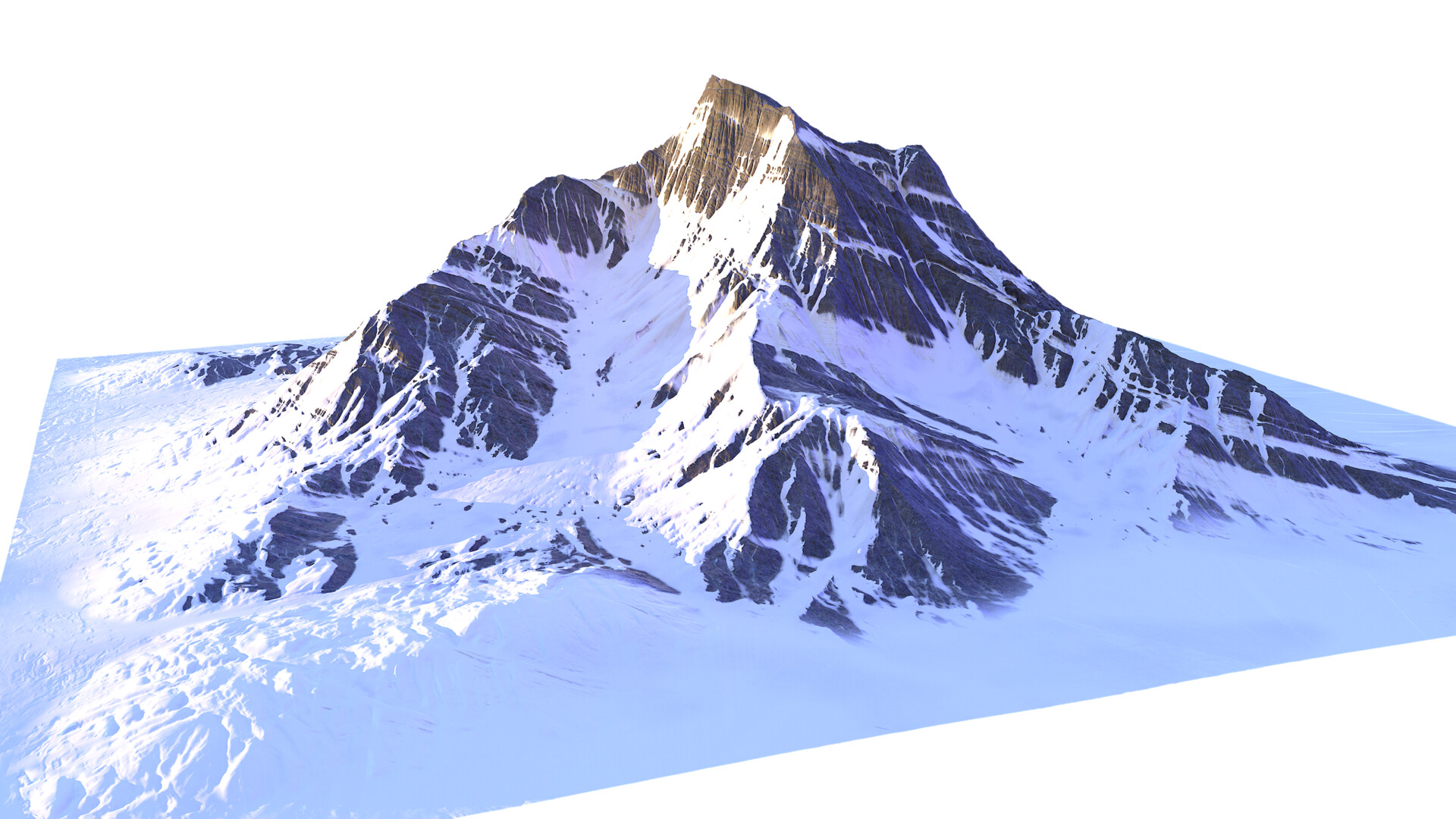 ArtStation - Snow Mountain