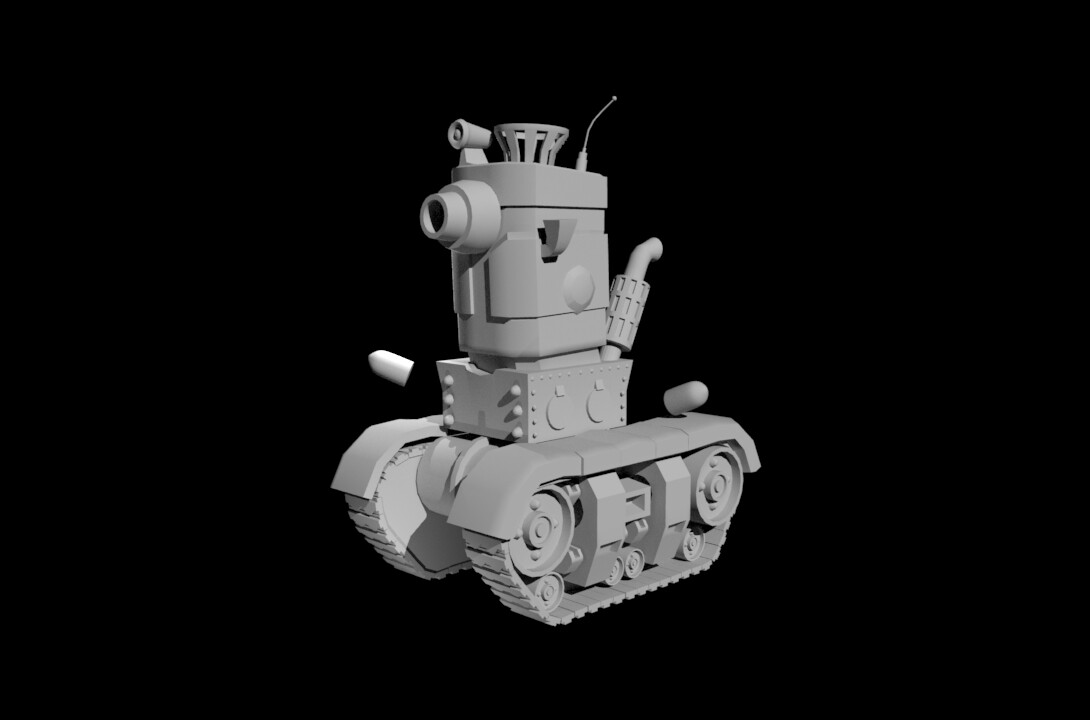 ArtStation - Metal slug Tall Tank