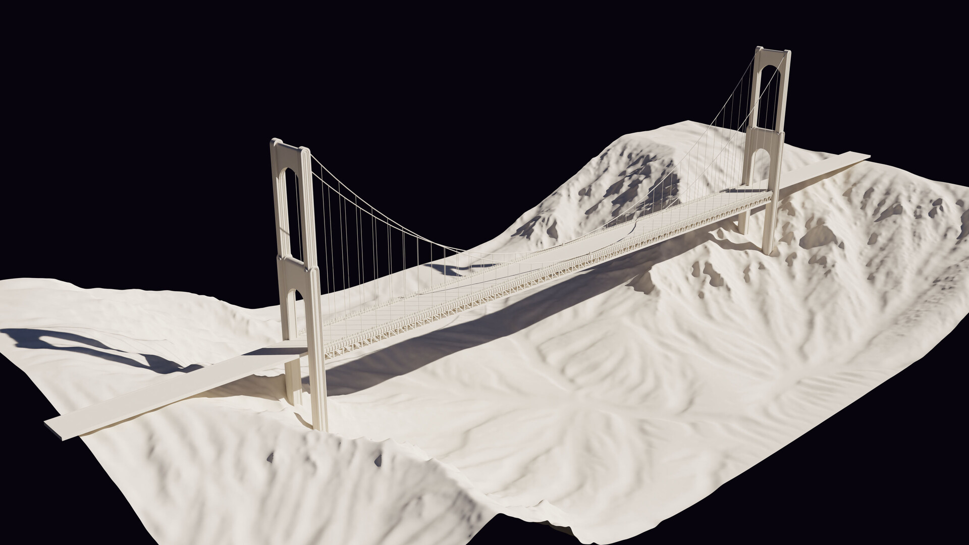 ArtStation - Bridge Modelling