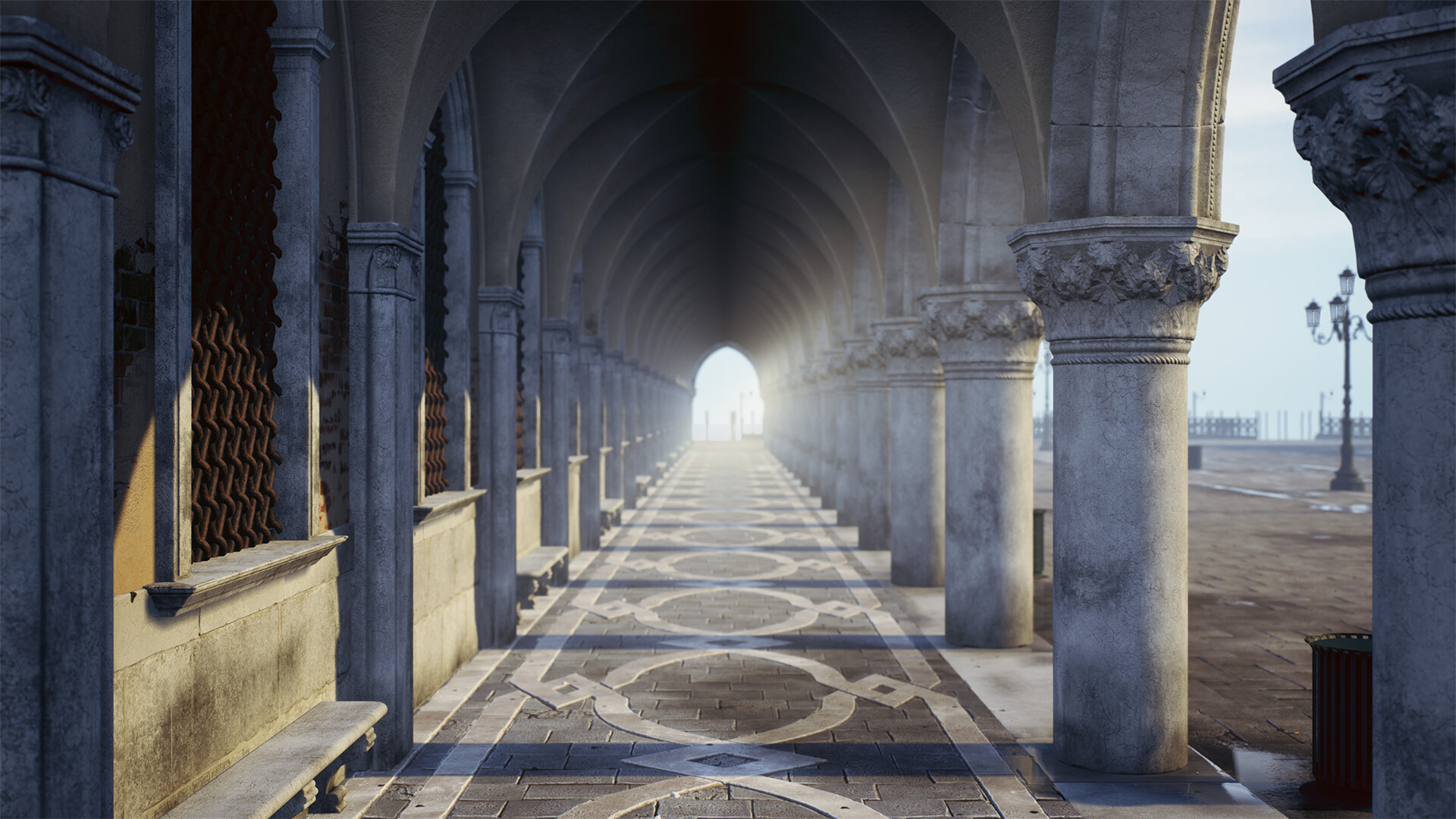 Gilad Gurantz - Doge's Palace, Venice - UE4 Environment