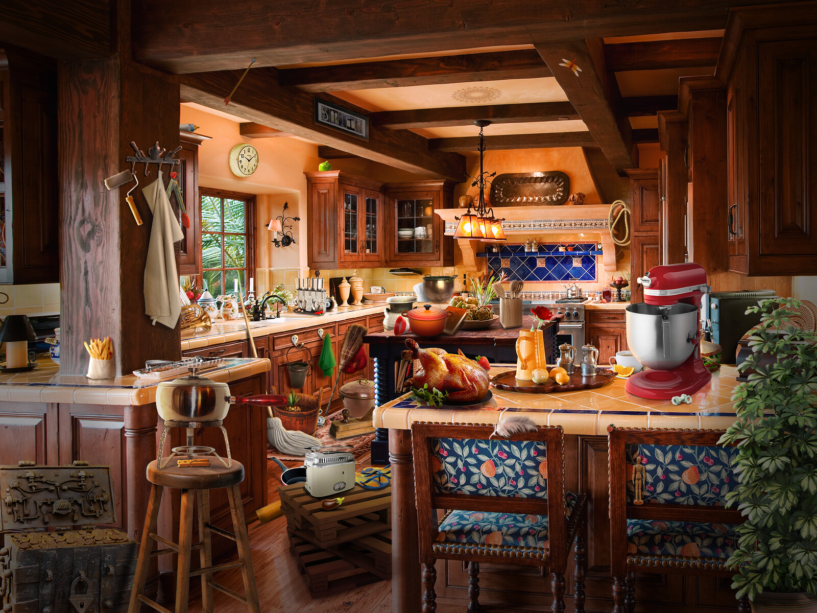 Hira Bilal - Hidden Object Background - Old Mansion