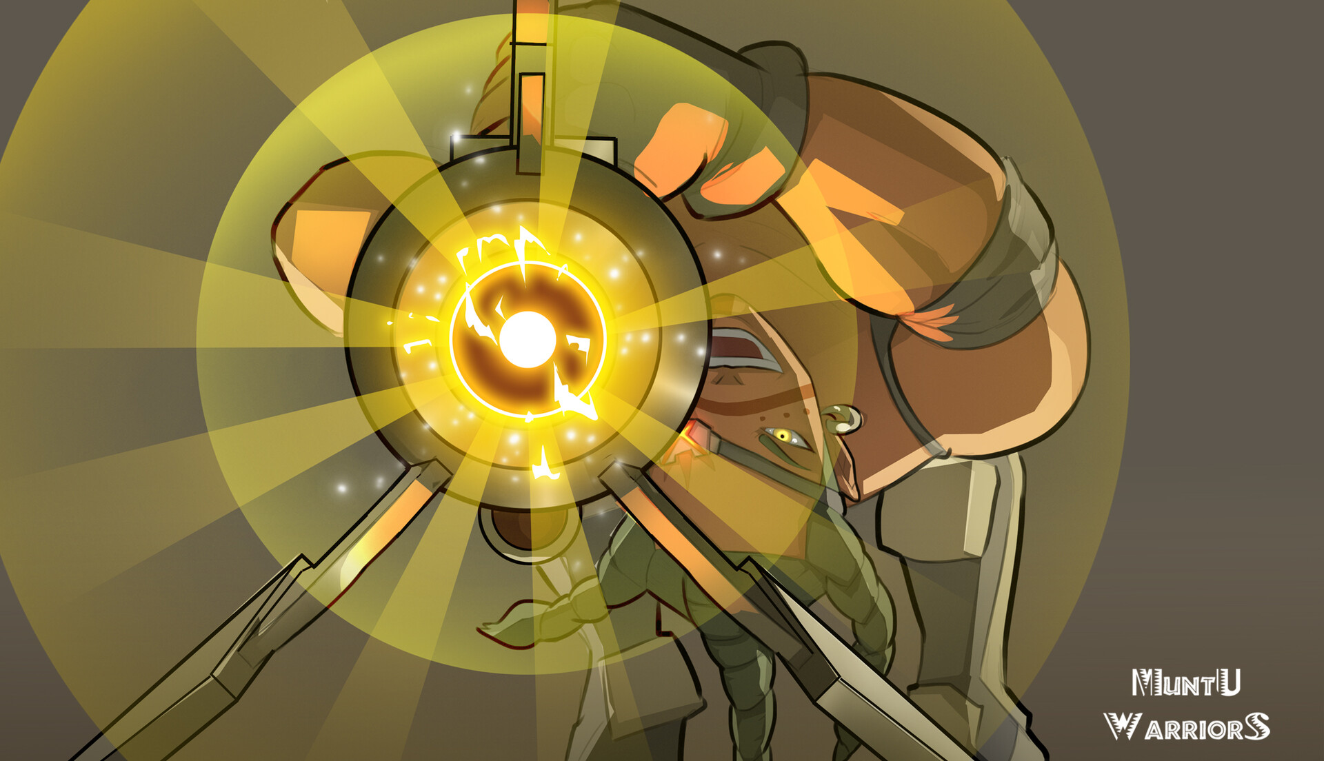 ArtStation - Muntu Warriors: Amazone Illustration #8