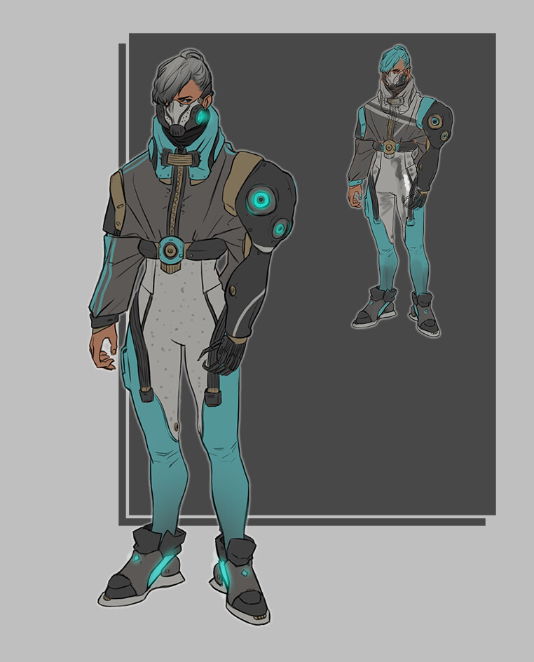 ArtStation - Techwear design